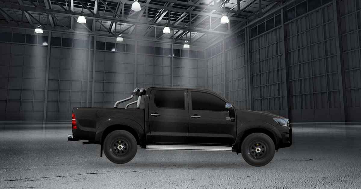 Toyota HiLux 4x4 SR Cab Chassis MY11 Wheels